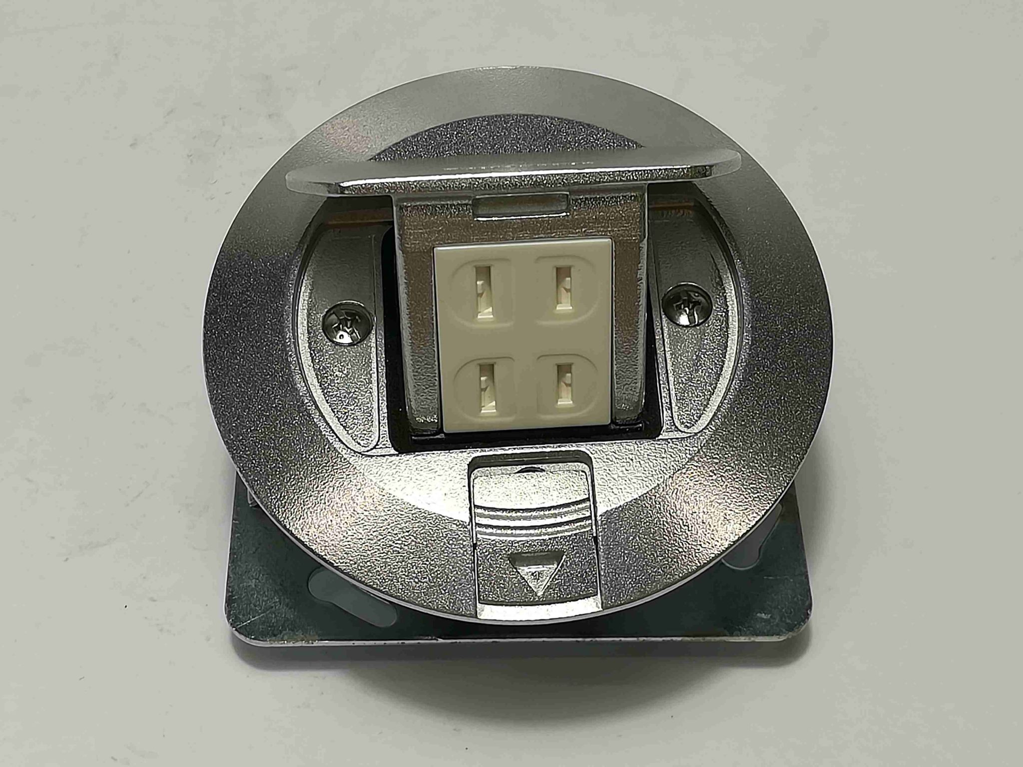 Pop up Floor Outlets Duplex Flat Slots without Ground - Arizona ...